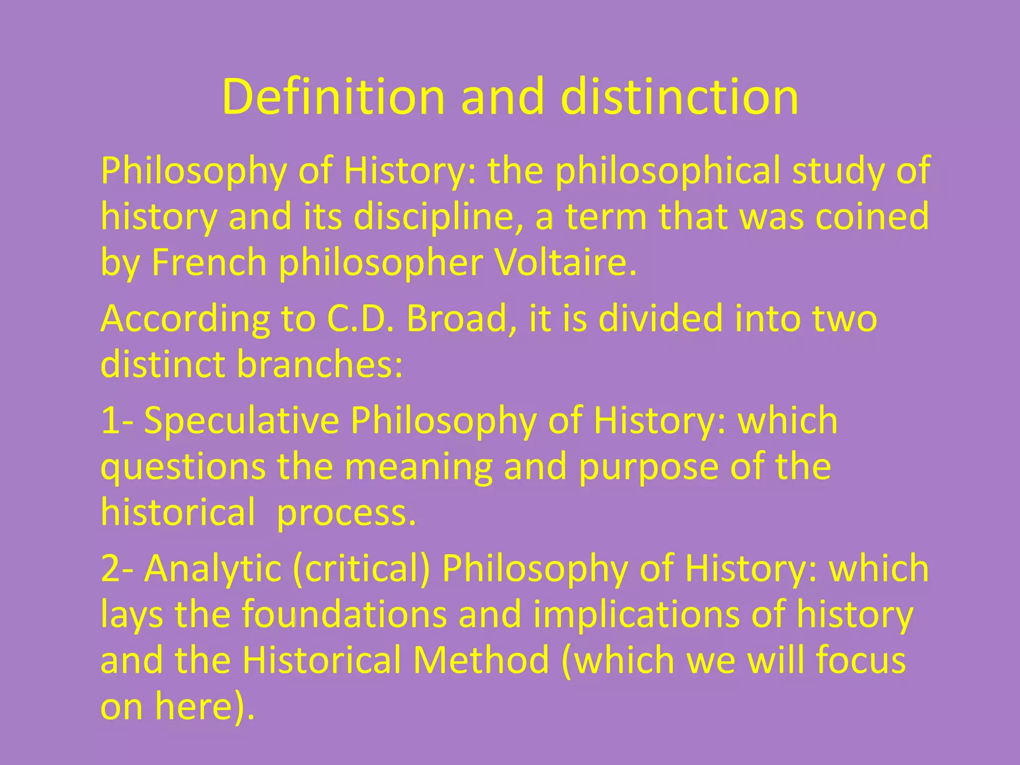 Historical method: Philosophy of history from Herodotus to Will Durant ...