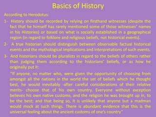 Historical method: Philosophy of history from Herodotus to Will Durant ...