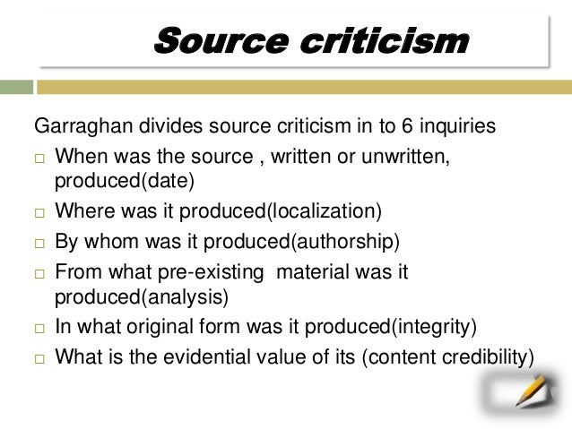 H istorical method of research