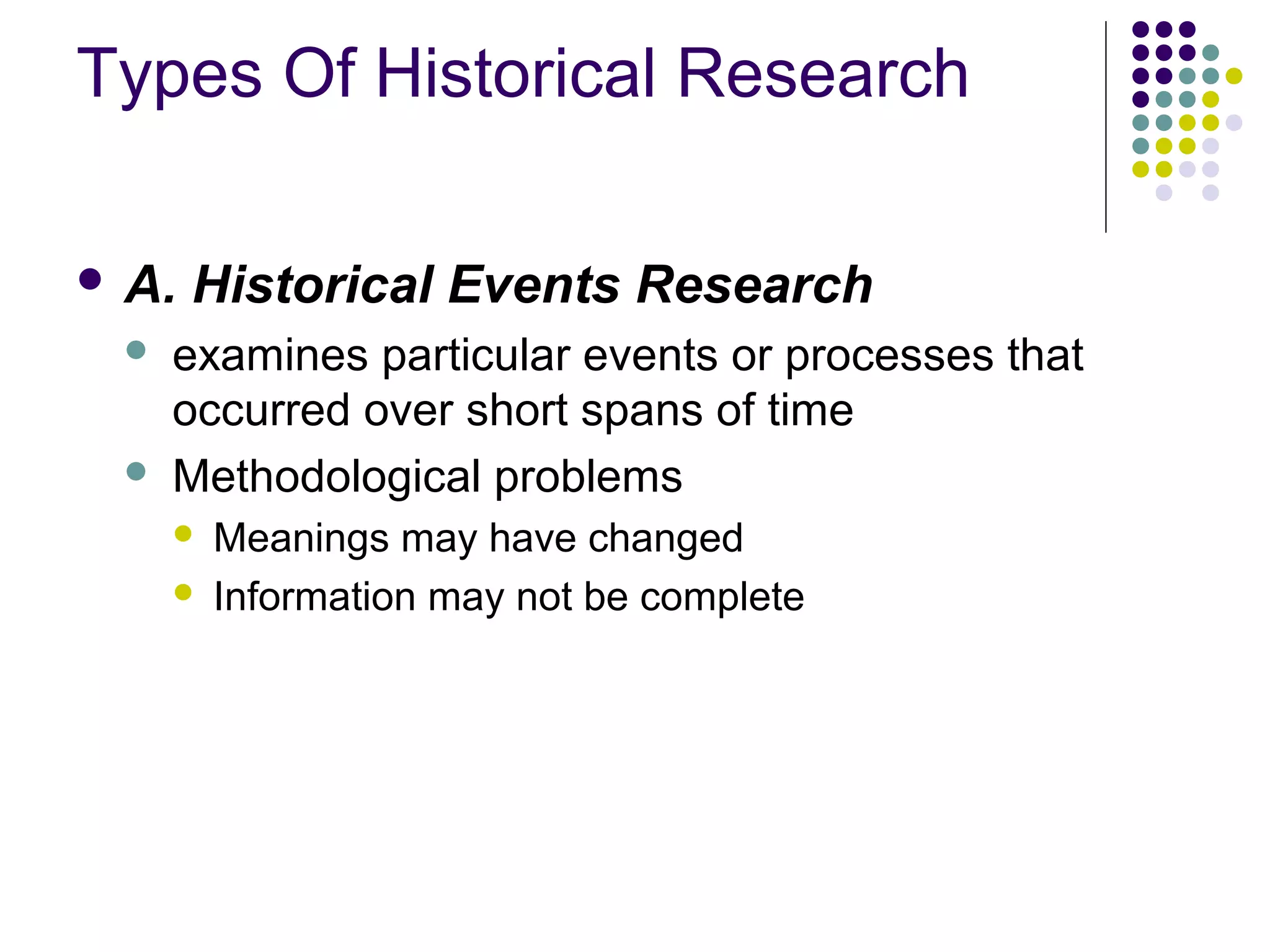 Historical Methodology | PPT
