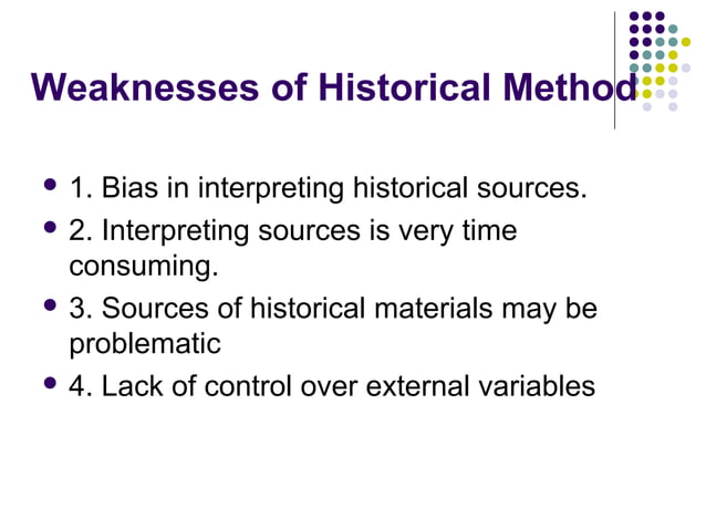 Historical Methodology | PPT | Science