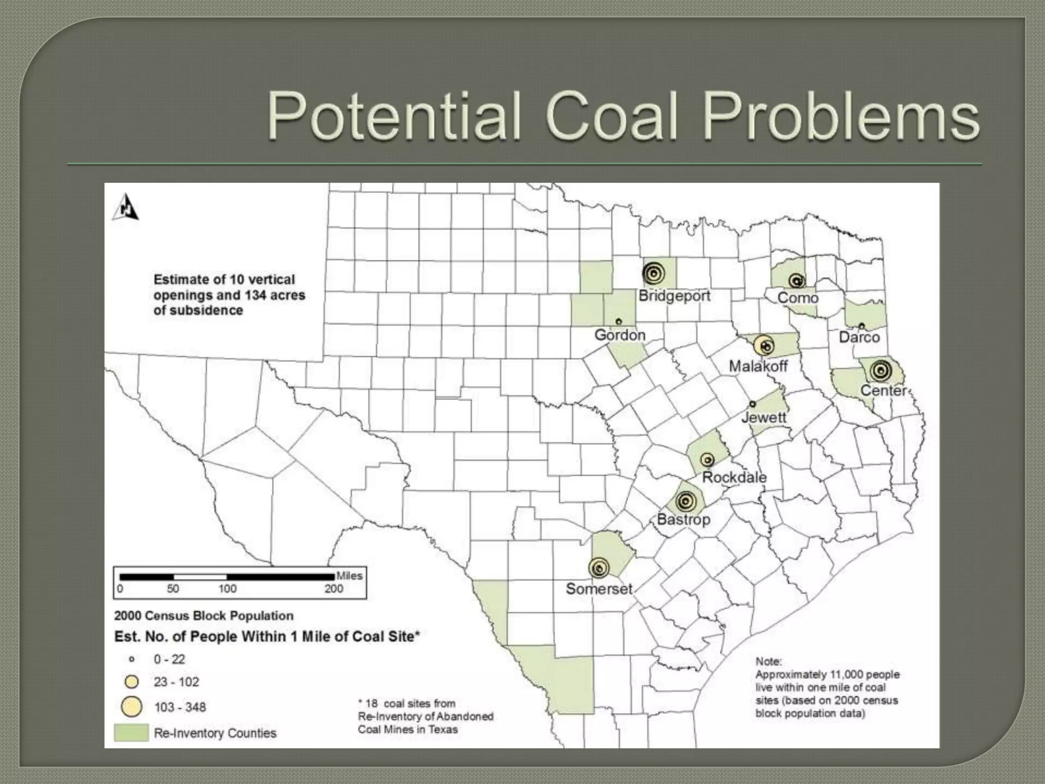 Historical Mining in Texas and the Abandoned Mine Land Program | PPTX