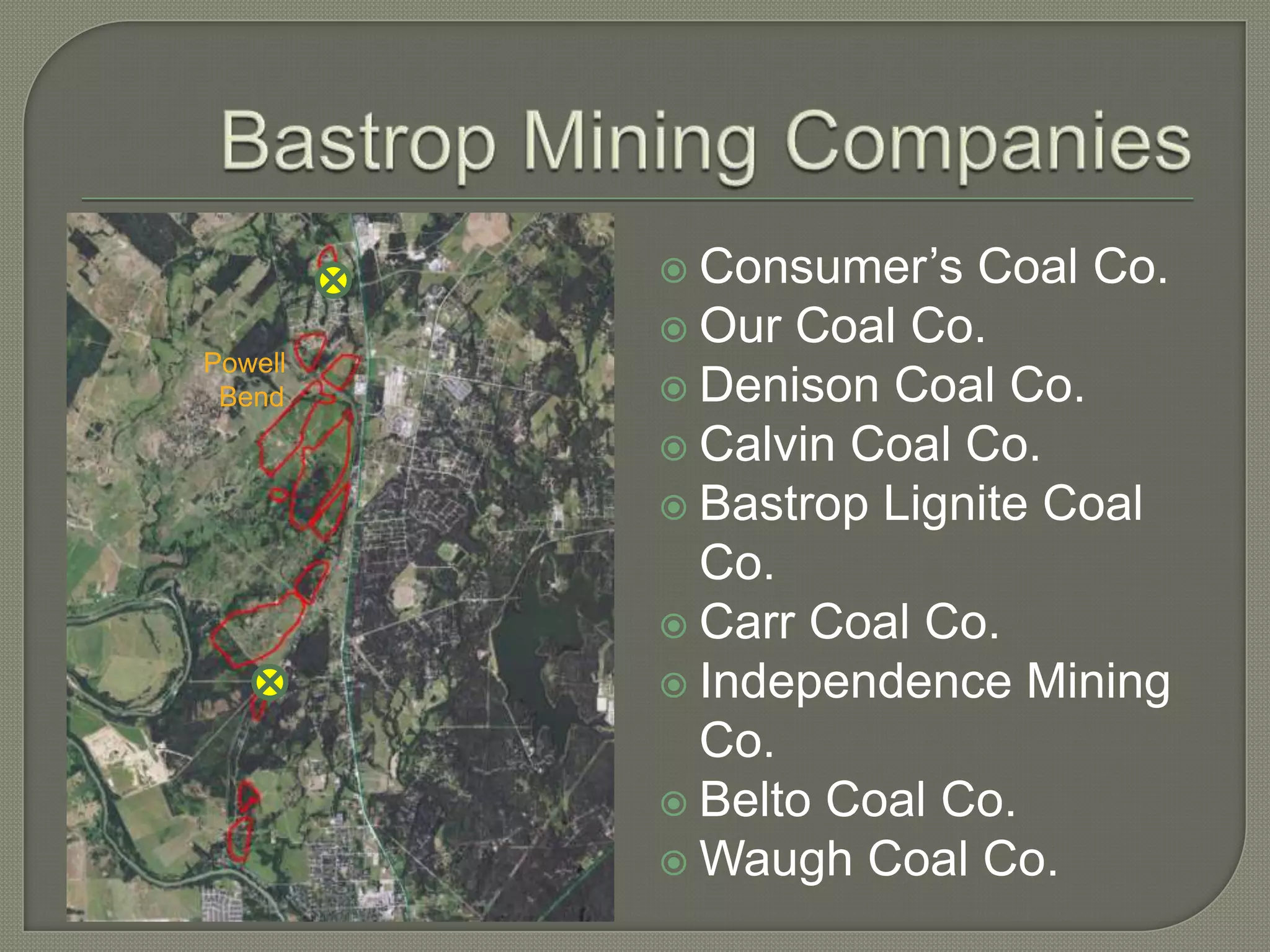 Historical Mining in Texas and the Abandoned Mine Land Program | PPTX