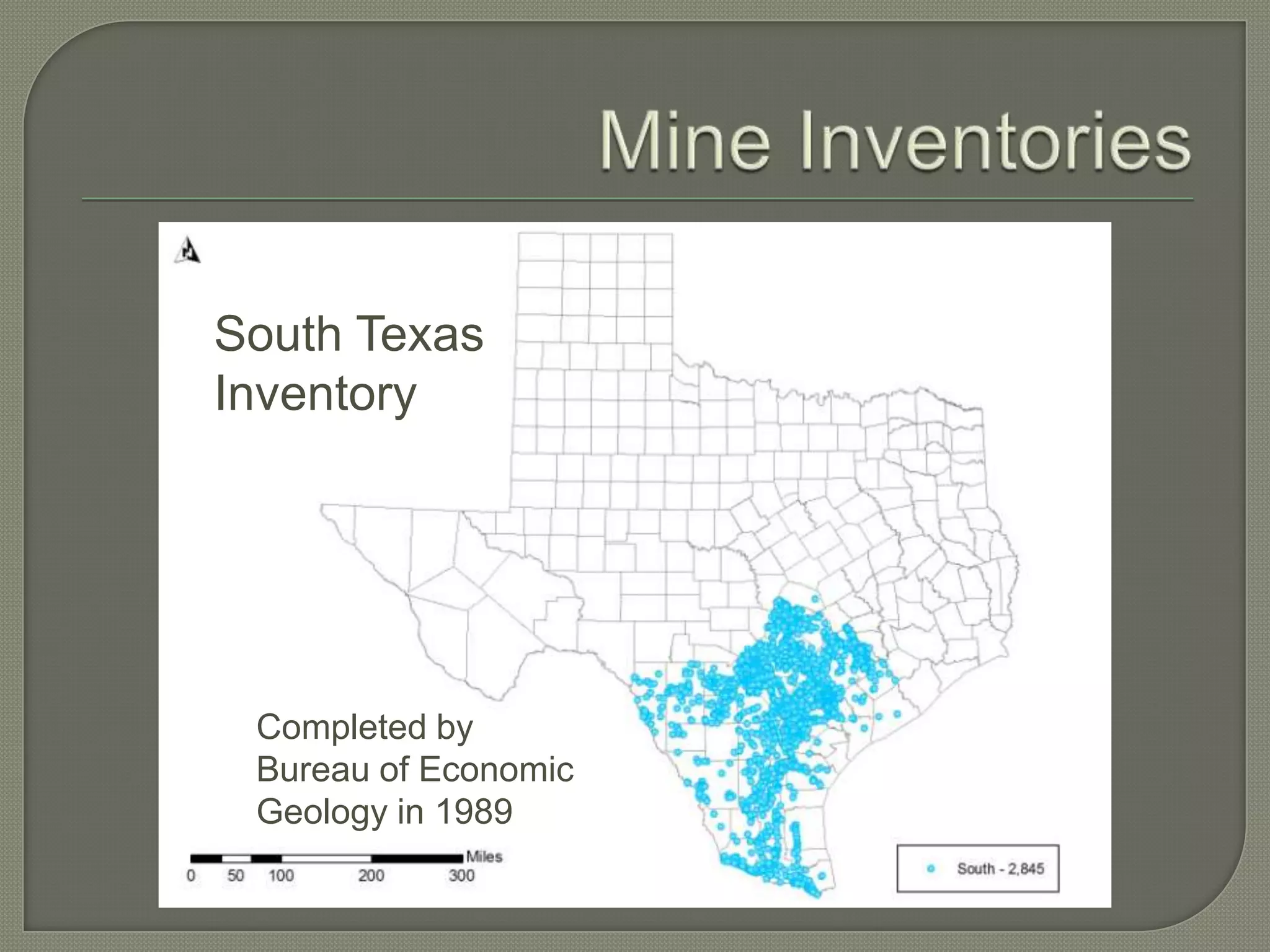 Historical Mining in Texas and the Abandoned Mine Land Program | PPTX