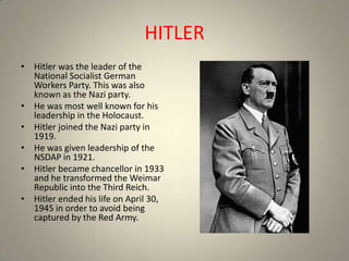 Historical monograph | PPTX