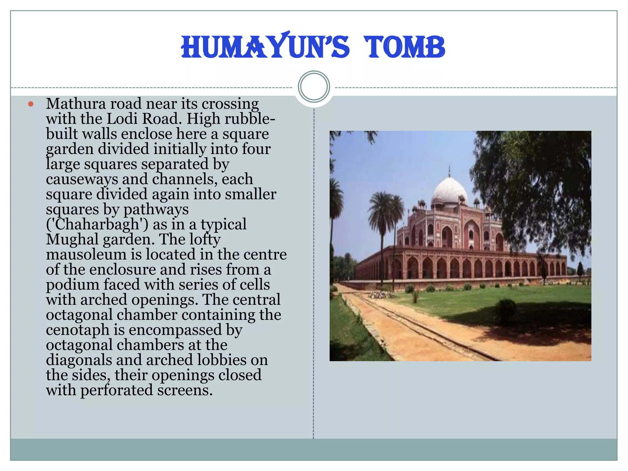 Historical monuments of delhi | PPTX