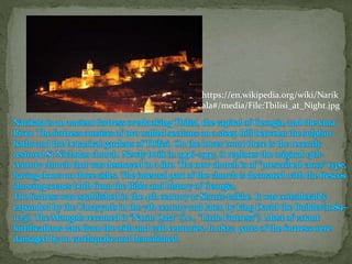 Historical Monuments of Tbilisi | PPTX | Christianity | Religion & Spirituality