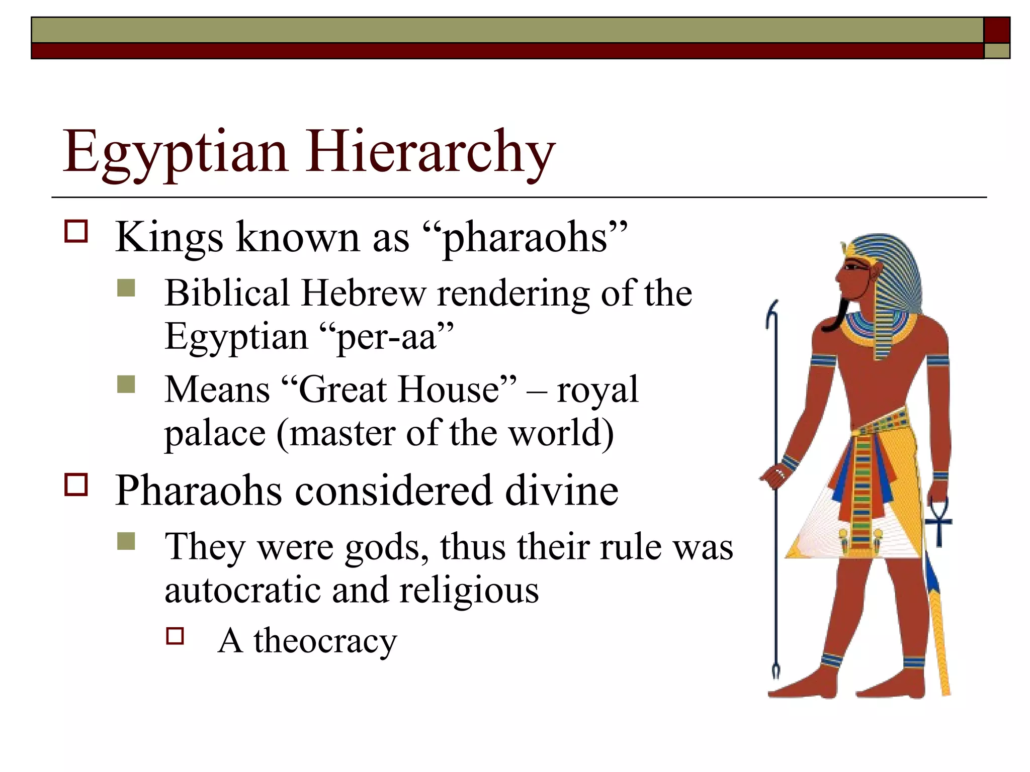 Ancient Egypt Historical overview | PPT
