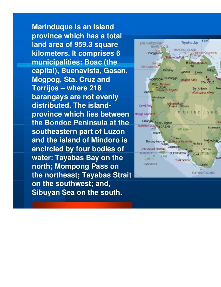 Historical Overview of and Updates on Mining in Marinduque