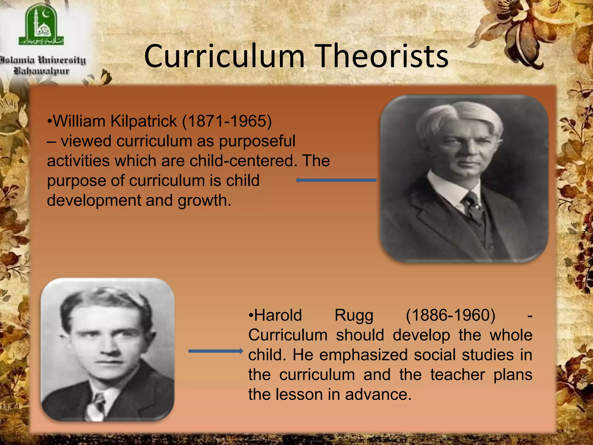 Historical overview of curriculum | PPTX