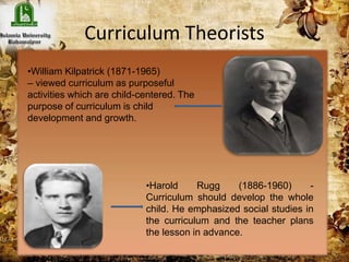 Historical overview of curriculum | PPTX