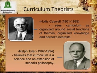 Historical overview of curriculum | PPTX
