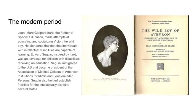 Historical perspective in intellectual disability | PPT