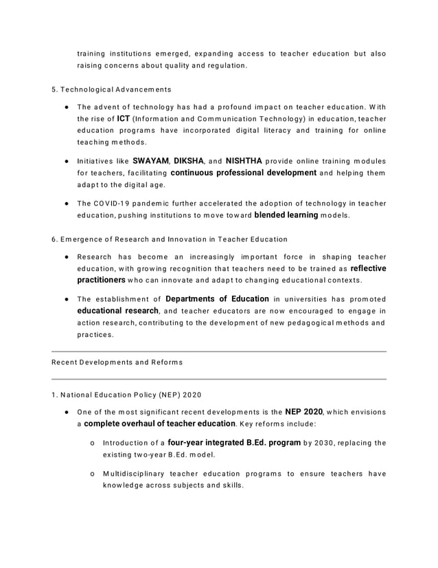 historical perspective of teacher education in India.pdf | Free Download