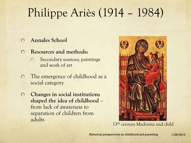 Historical perspectives on childhood and parenting | PPTX