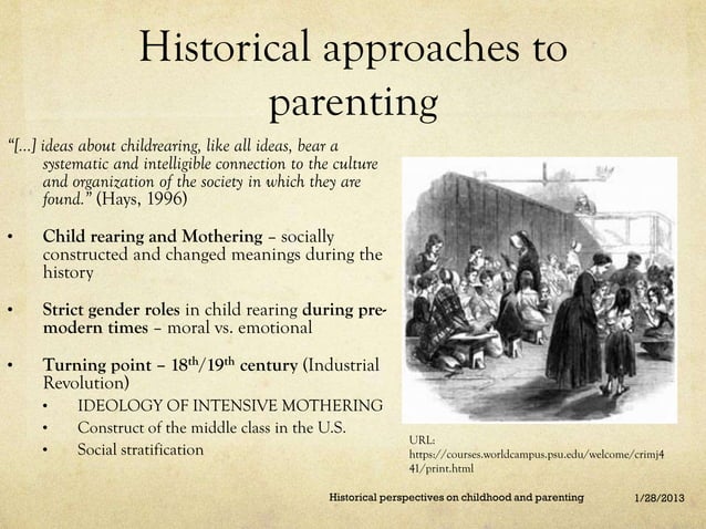 Historical perspectives on childhood and parenting | PPTX