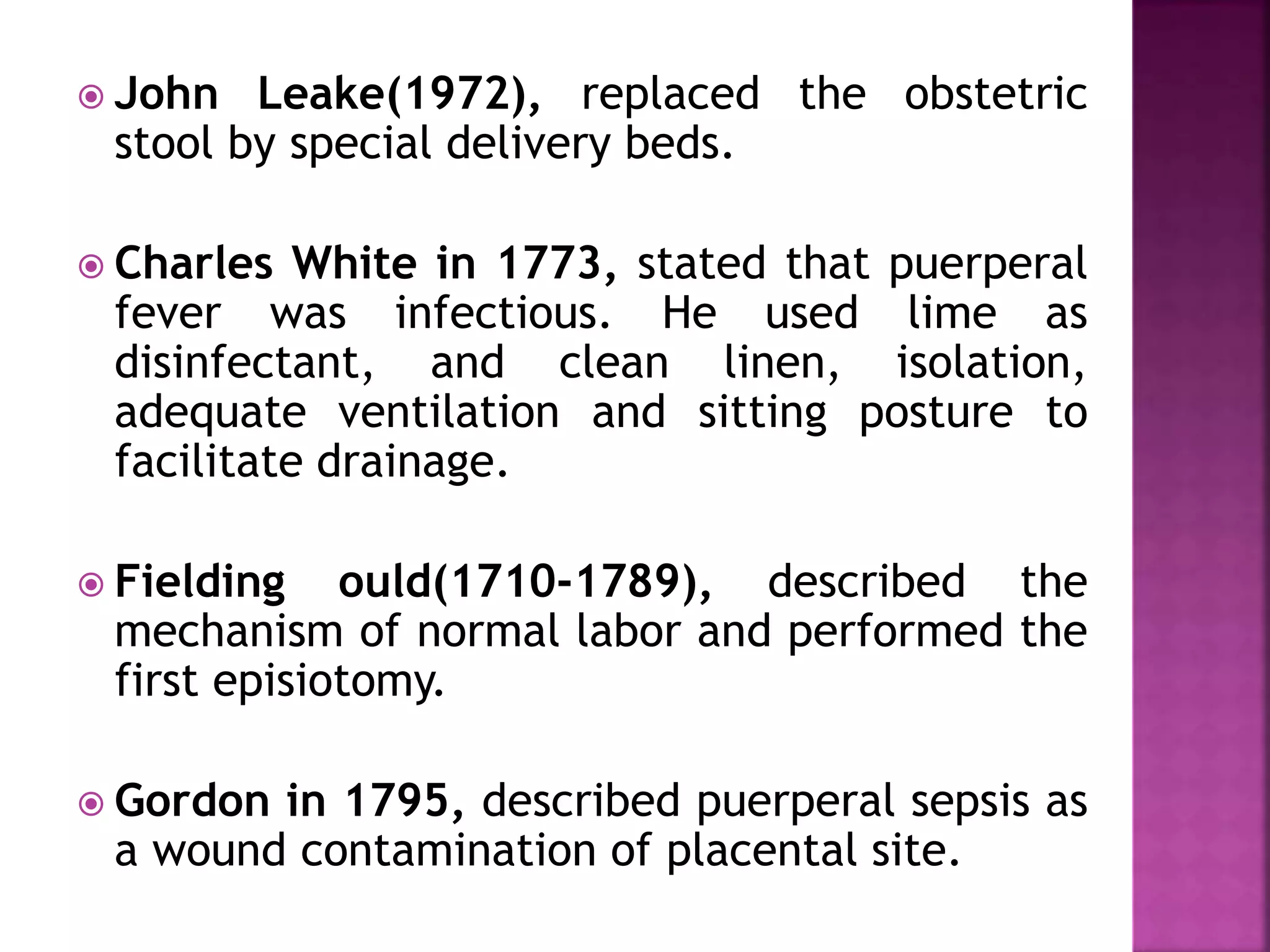 Historical perspective, trends, role of midwife in midwifery (1) | PPTX