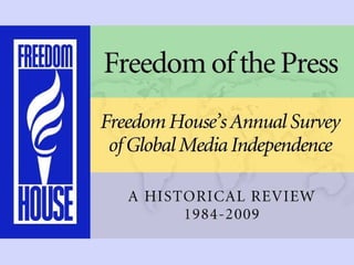 Freedom of the Press | PPS