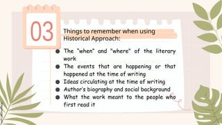 Historical approach in literary criticism PPT.pptx