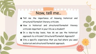 Historical approach in literary criticism PPT.pptx