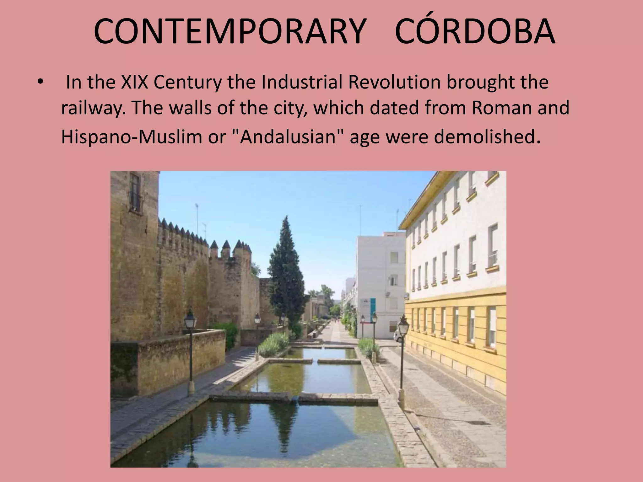 Historical presentation of Córdoba (English version) | PPTX
