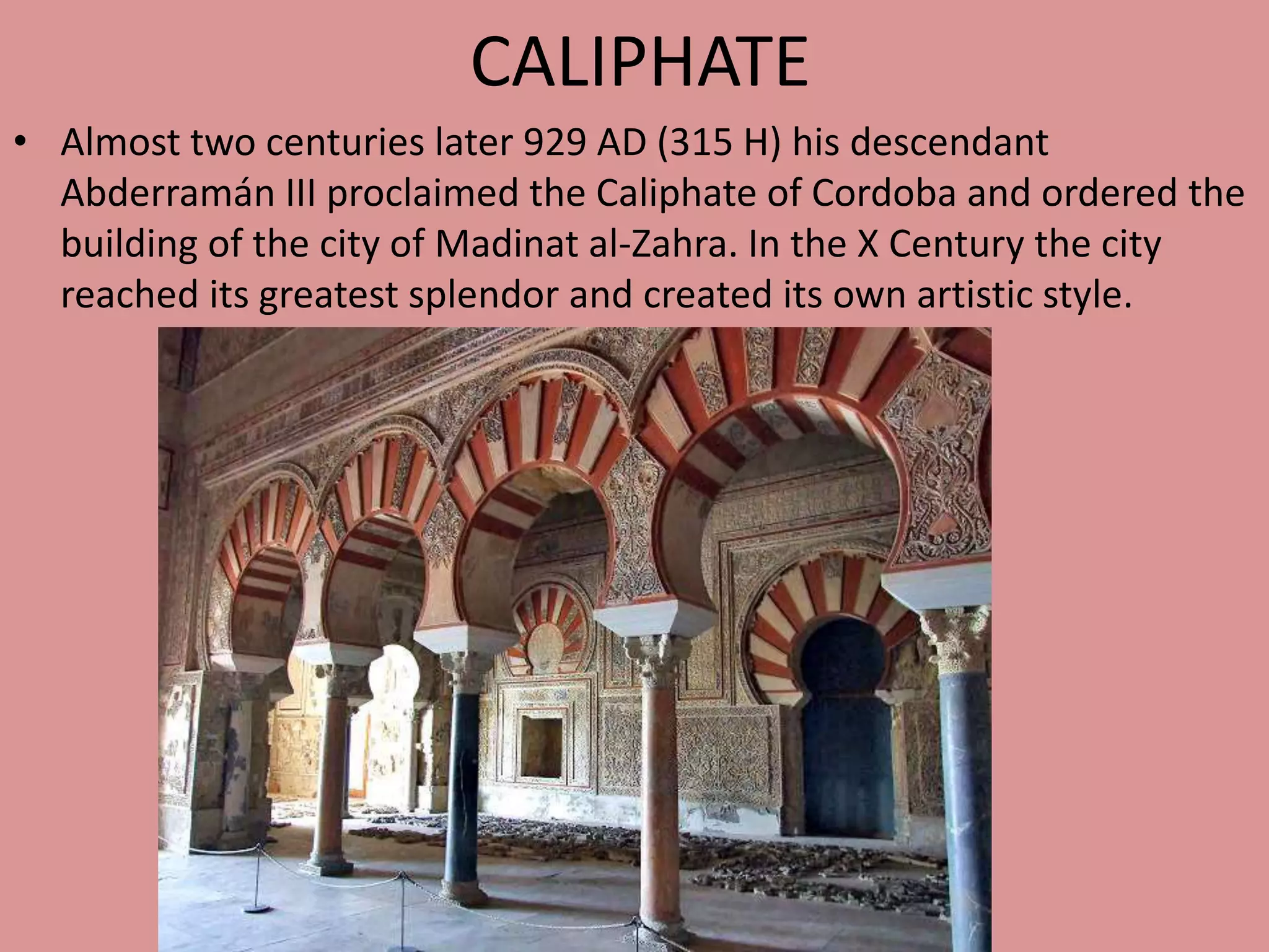 Historical presentation of Córdoba (English version) | PPTX