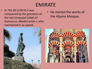 Historical presentation of Córdoba (English version) | PPTX