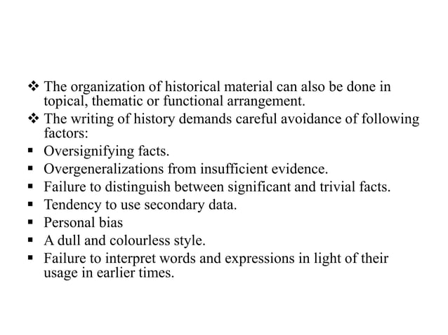 Historical research design | PPT | Free download