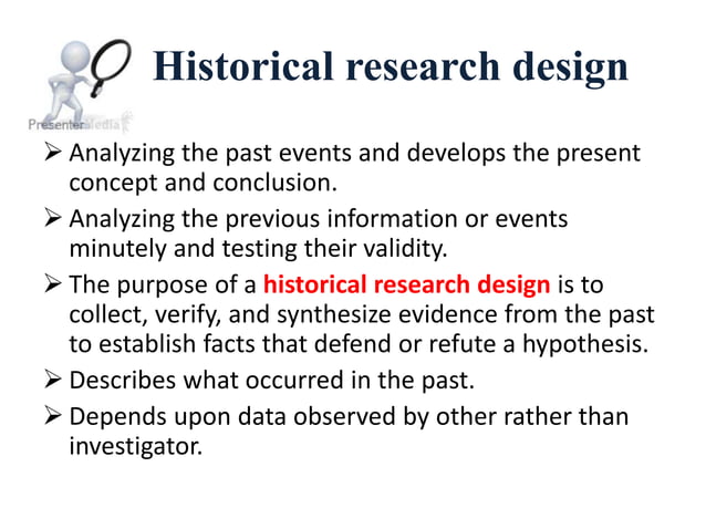 Historical research design | PPTX