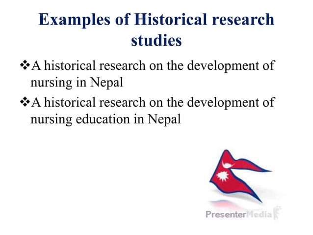 Historical research design | PPTX