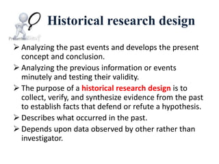 Historical Research