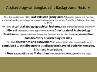 Historical remaining and culture of bangladesh | PPTX