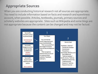 Historical Research | PPTX