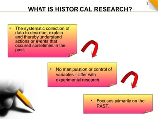 Historical research | PPT