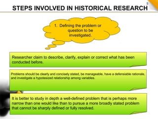 Historical research | PPT