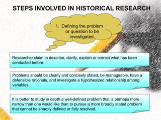 Historical Research | PPT