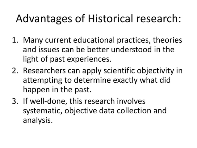 Historical research | PPT