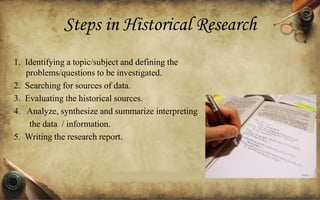 Historical Research | PPTX