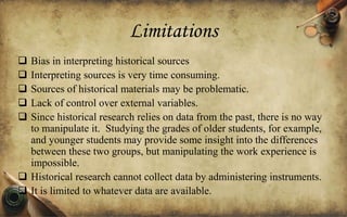 Historical Research | PPTX