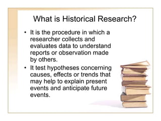 Historical Research.ppt