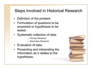 Historical Research.ppt