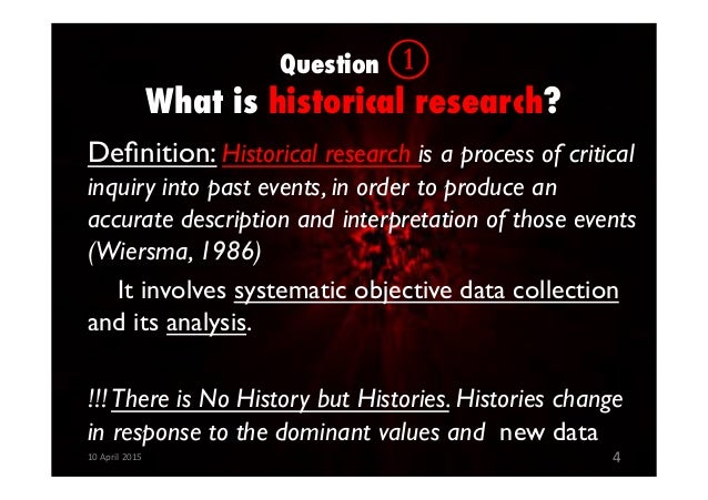 Historical Research