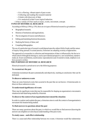 Historical research notes | PDF