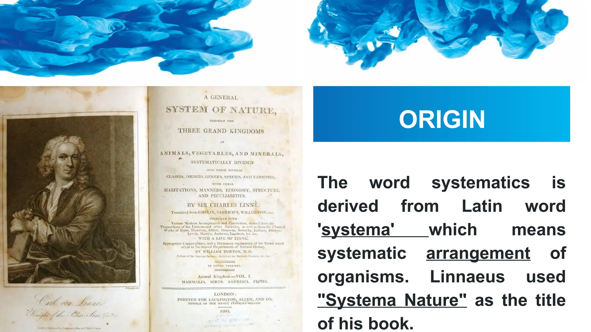 Historical resume of taxonomy and its stages | PPTX