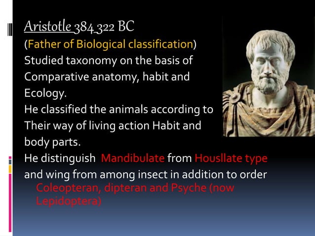 Historical resume of systematics by VISHAL BHOJYAWAL | PPTX | Biological Sciences | Science