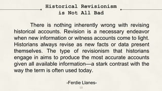 Historical Revisionism in the New Normal.pptx