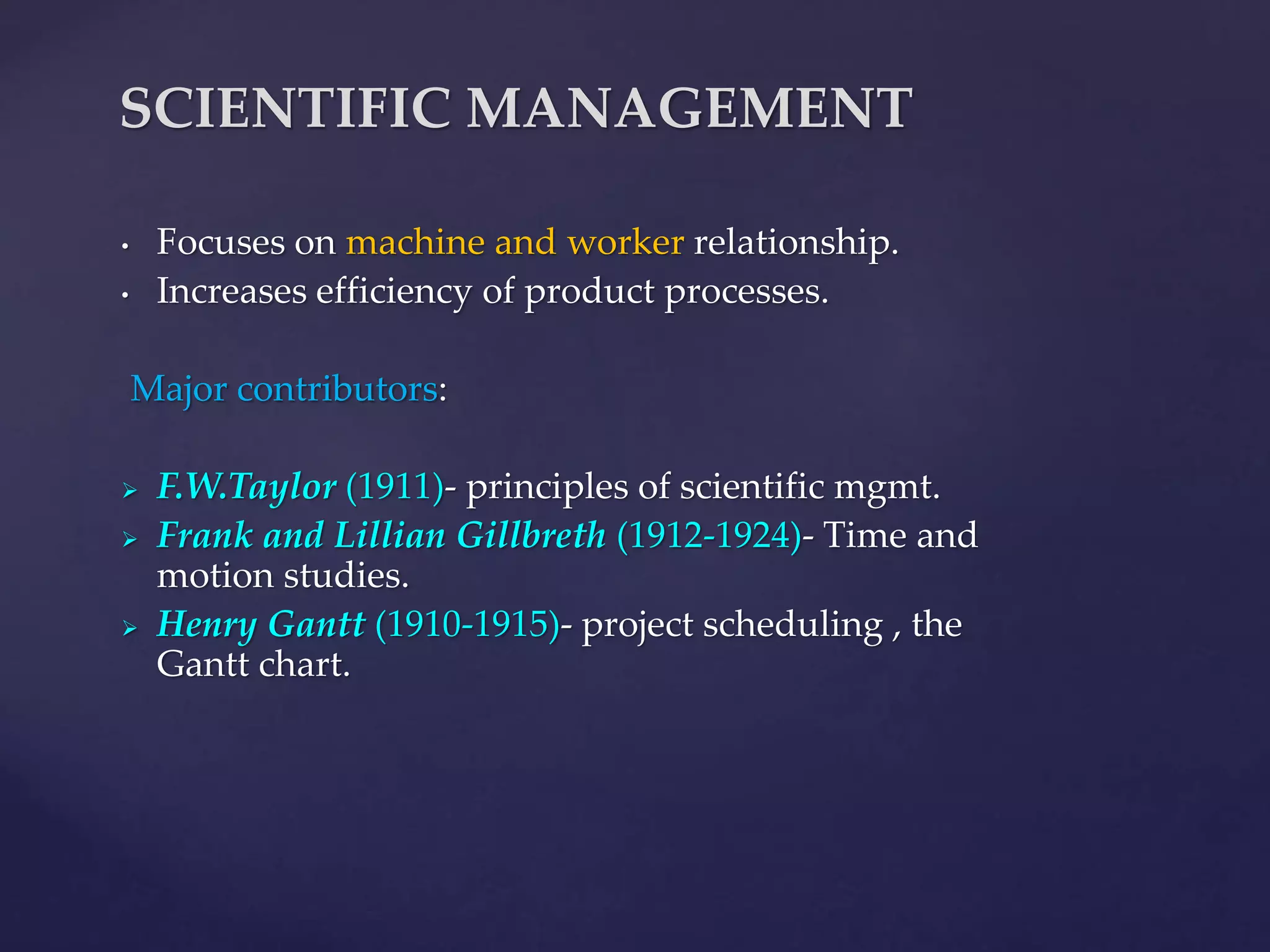 evolution of management | PPTX