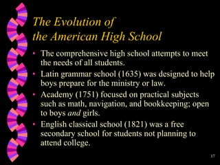 Historical Roots of Education in the US.ppt