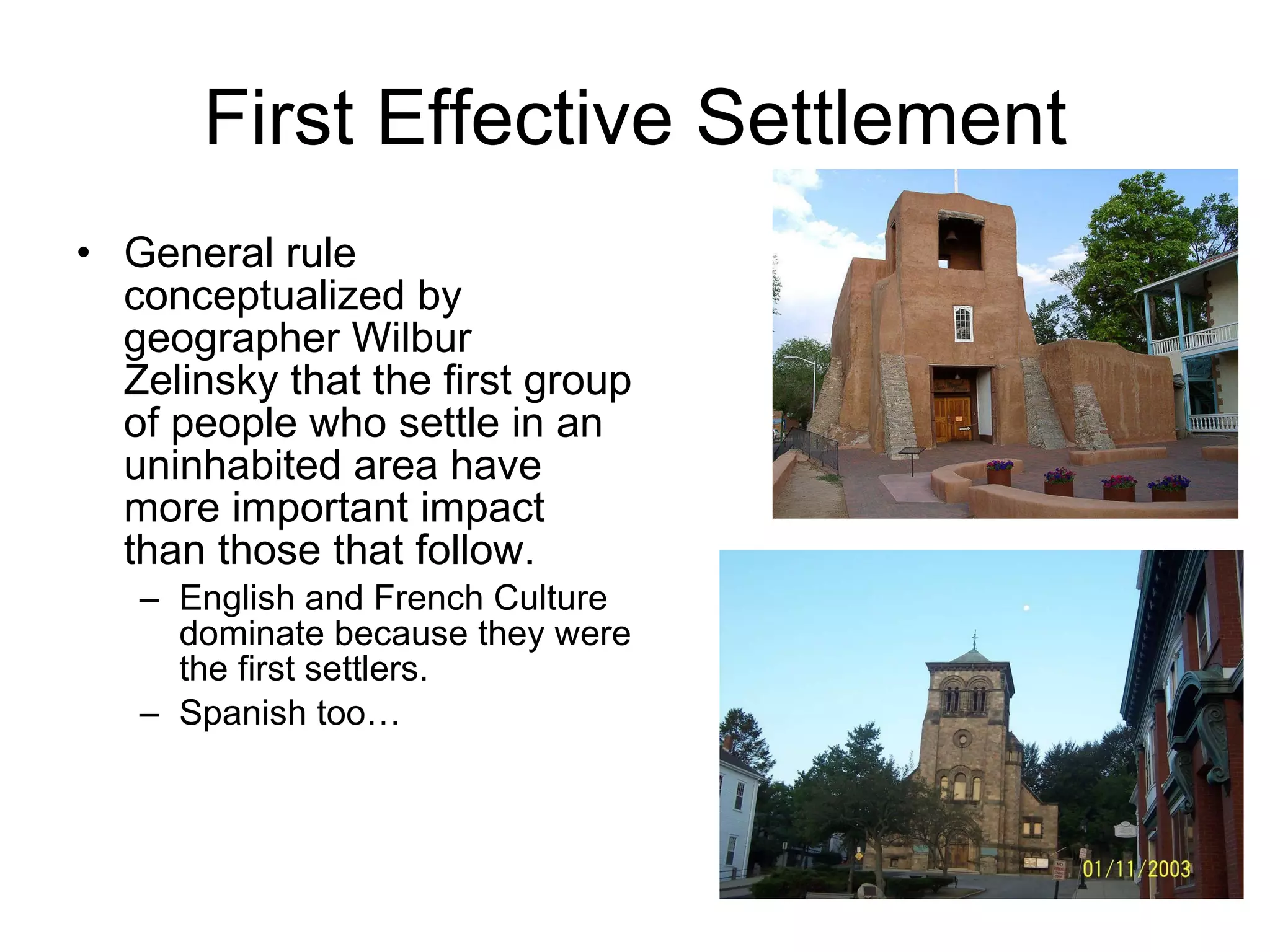 Historical settlement of north america | PPT