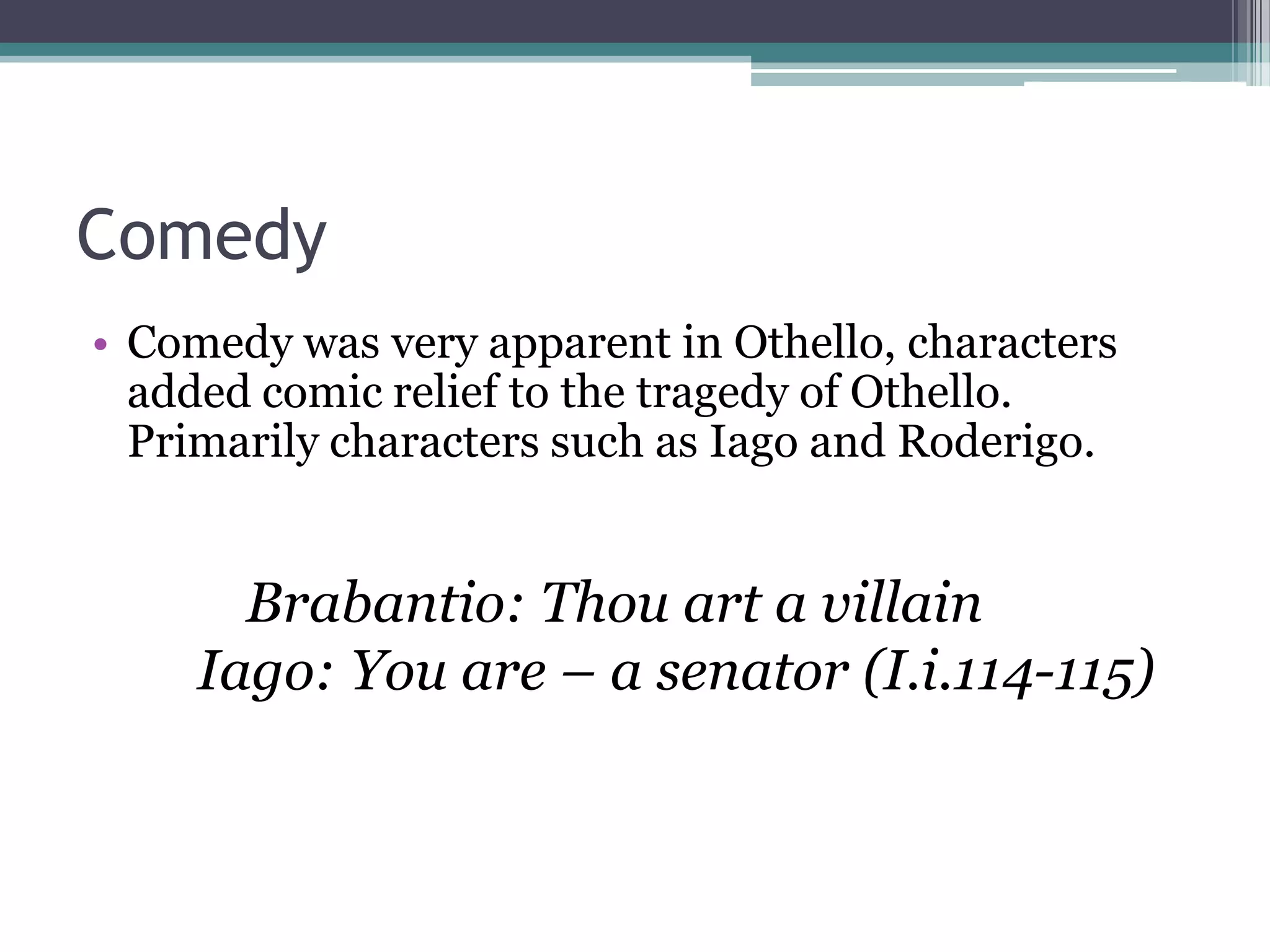 Historical significance othello | PPTX